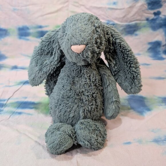 Jellycat | Toys | Jellycat Bashful Forest Green Bunny Plush 2 Retired ...